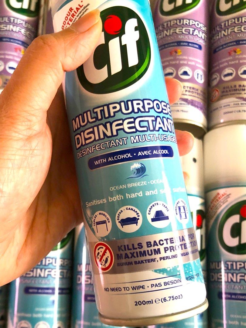 10/20/30 x 200ml Cif multipurpose disinfectant antibacterial spray ...