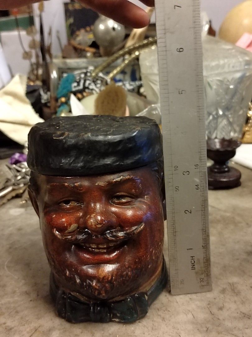 1920s Majolica humidor, Hobbies & Toys, Collectibles & Memorabilia ...