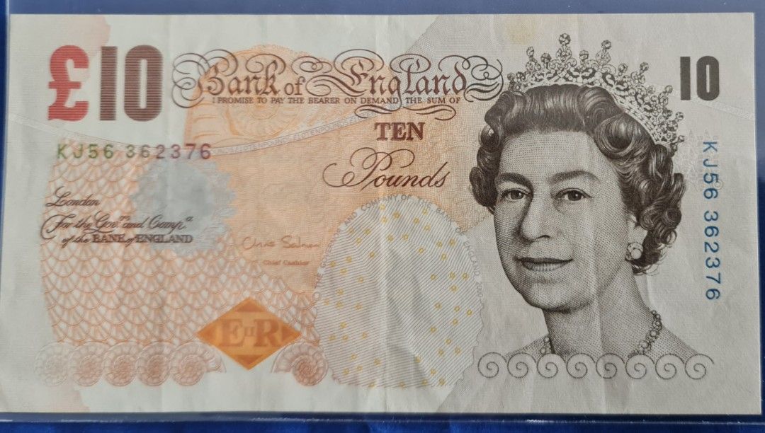 2000-2016 Bank of England 10 Pound note, Hobbies & Toys, Memorabilia ...