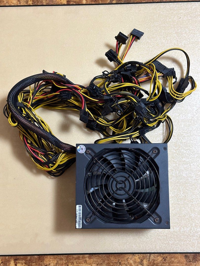 2000watts PSU - 9 x pcie 2 pin for GPU, Computers & Tech, Parts ...