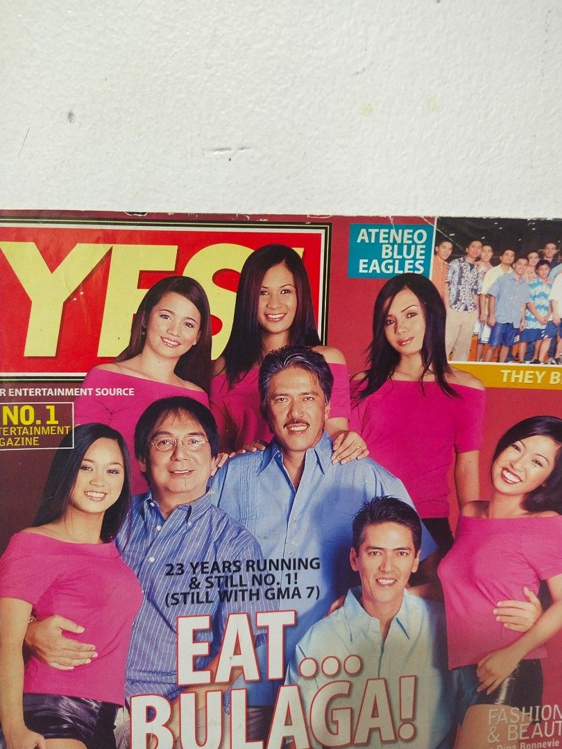 "23 Years with EAT BULAGA"/Yes magazine/Nov.2002/Nice collectors item ...