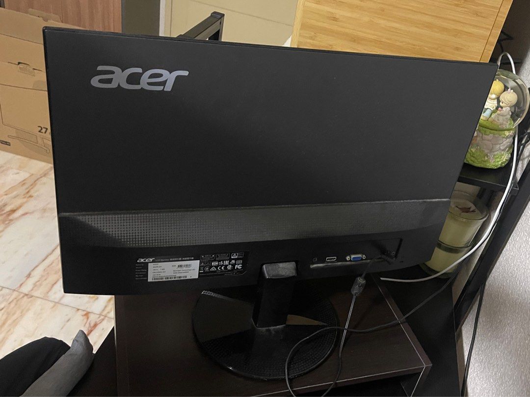 Bezel-less 24 Inch Acer Monitor, Computers & Tech, Parts & Accessories ...