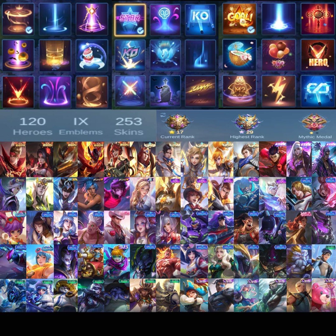 253 Skins | Complete Lightborn, Blazing, & STUN Skins | Max Heroes ...