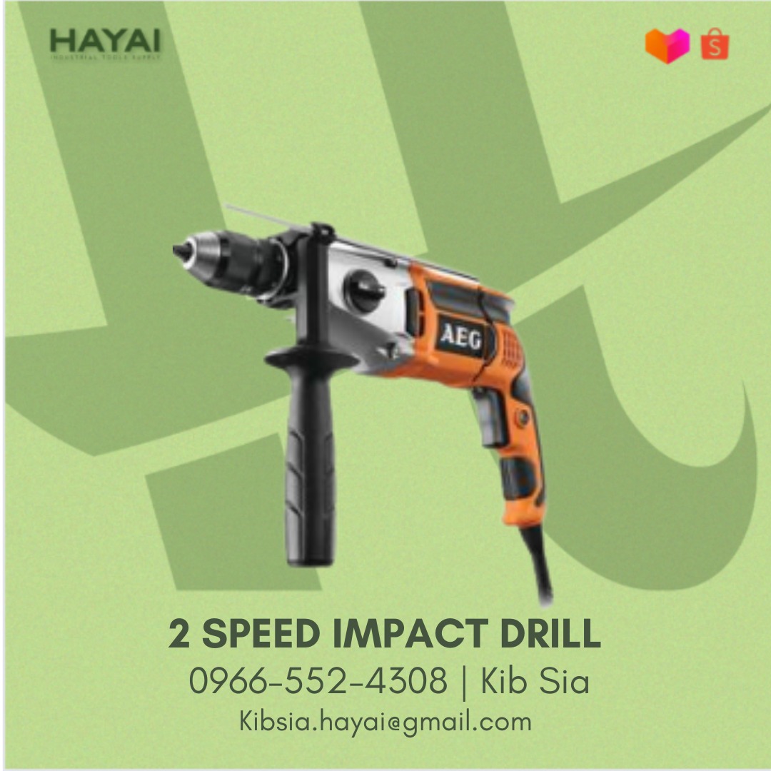 2 Speed Impact Drill, Commercial & Industrial, Industrial Equipment on ...