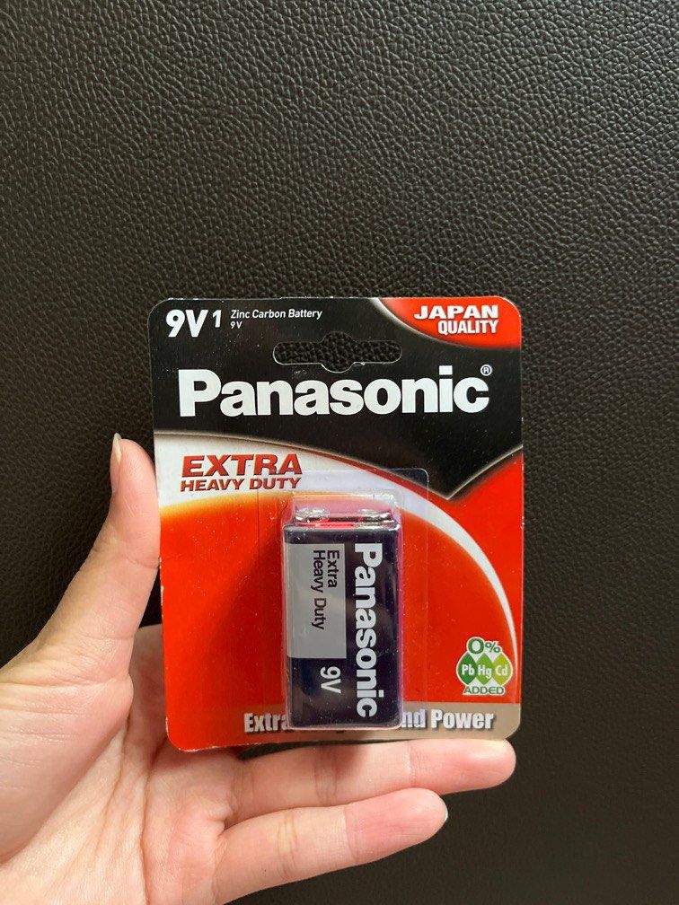 9V Battery (Panasonic Extra Heavy Duty), Photography, Photography ...