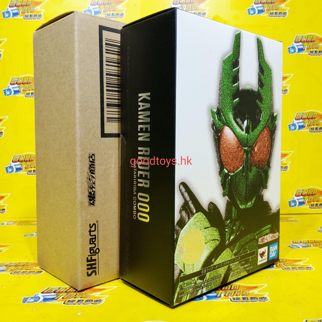 全新未開封 有啡盒 BANDAI SHF 真骨雕 SHF 幪面超人 KAMEN RIDER OOO GATAKIRIBA COMBO, 興趣及遊戲, 玩具 & 遊戲類 - Carousell