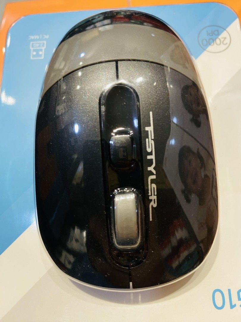 A4Tech Fstyler FG10 Wireless Mouse, Computers & Tech, Parts ...