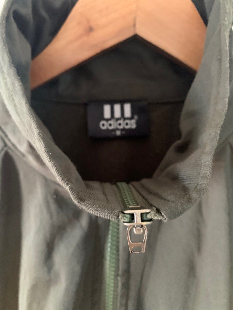 Adidas Sage Green Track Jacket, Men's Fashion, Coats, Jackets and ...