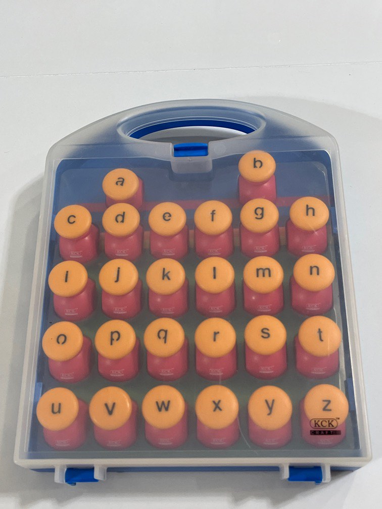 Alphabet punch, Hobbies & Toys, Stationery & Craft, Craft Supplies ...