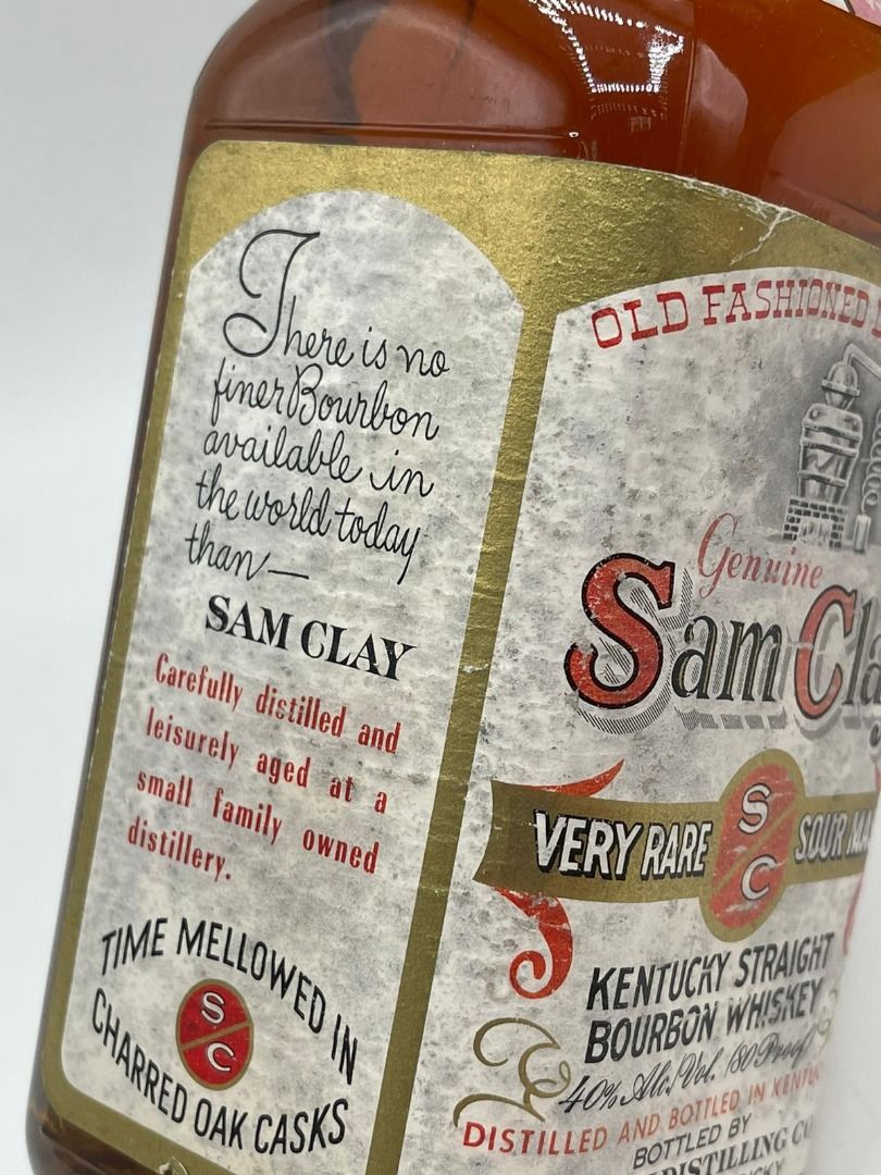 Sam Clay 12 years Kentucky Straight Bourbon Whisky 750ml, 嘢食 & 嘢飲, 酒精飲料 ...