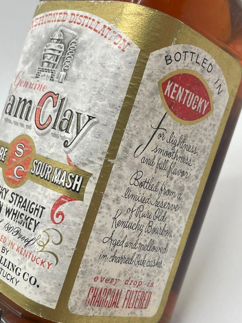 Sam Clay 12 years Kentucky Straight Bourbon Whisky 750ml, 嘢食 & 嘢飲, 酒精飲料 ...