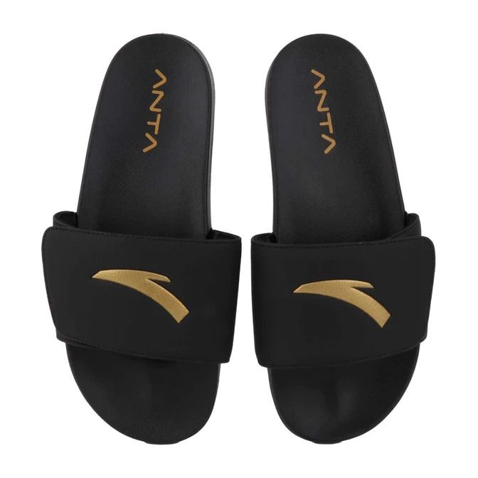 ANTA MEN LIFESTYLE SLIPPERS SLIDES - OLYMPIC VILLAGE UNITED on Carousell