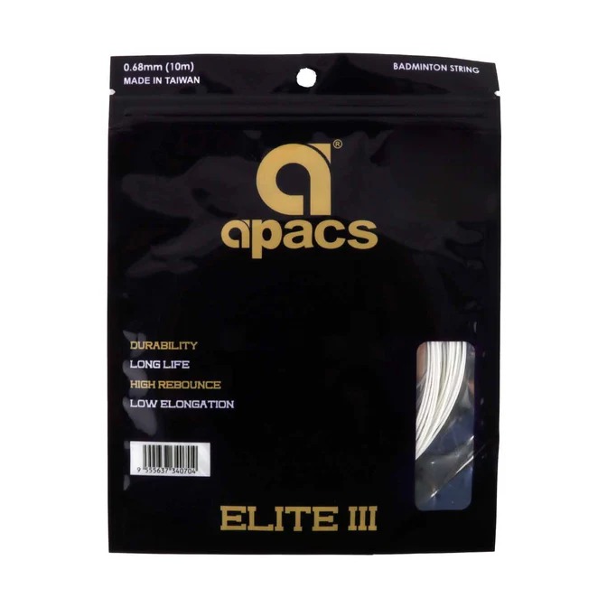 APACS ELITE 3 BADMINTON STRING - OLYMPIC VILLAGE UNITED, Sports ...