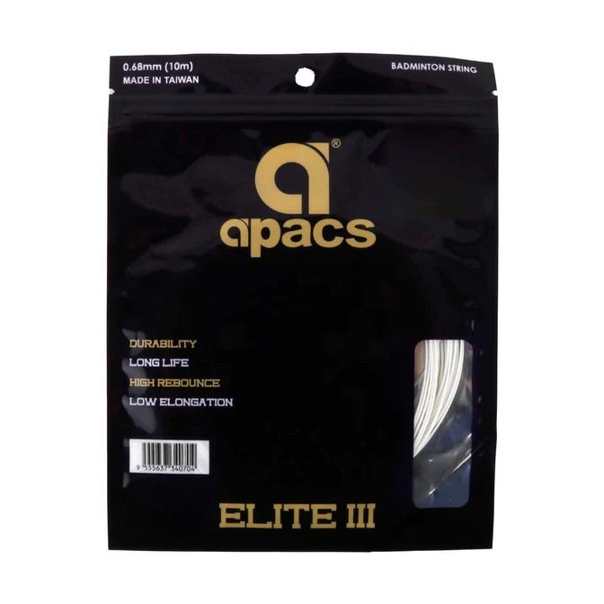 APACS ELITE 3 BADMINTON STRING - OLYMPIC VILLAGE UNITED, Sports ...