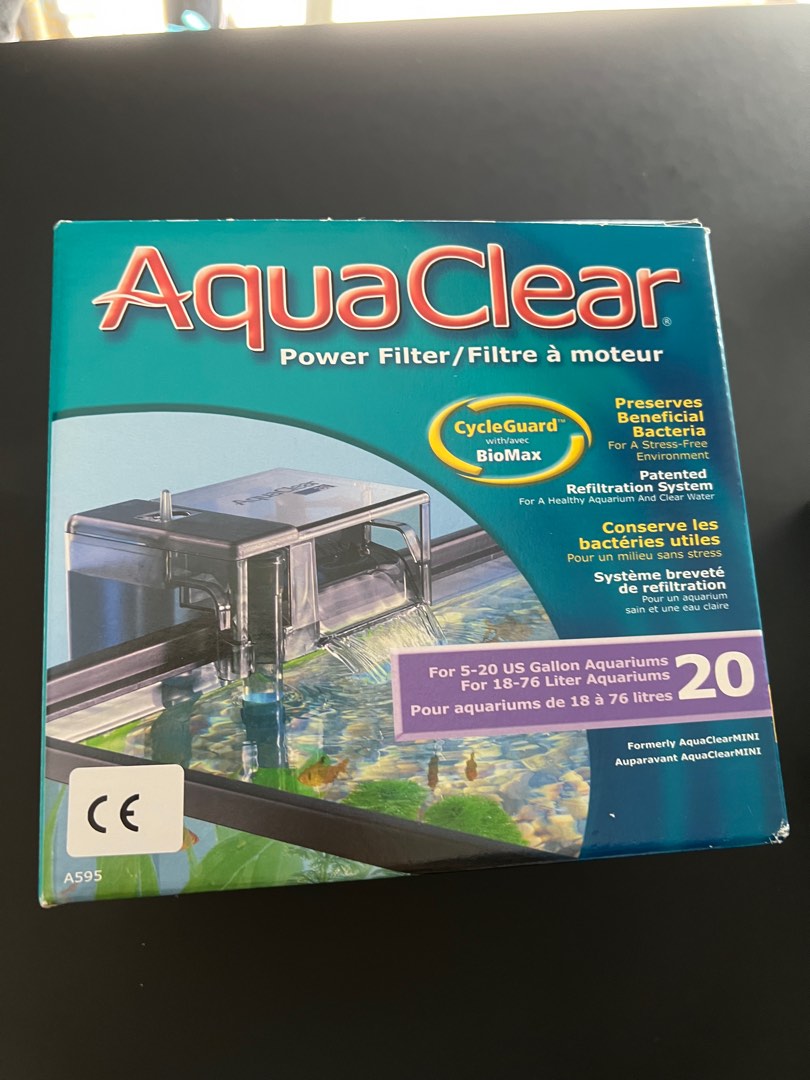 AquaClear Power Filter 20, Pet Supplies, Homes & Other Pet Accessories ...