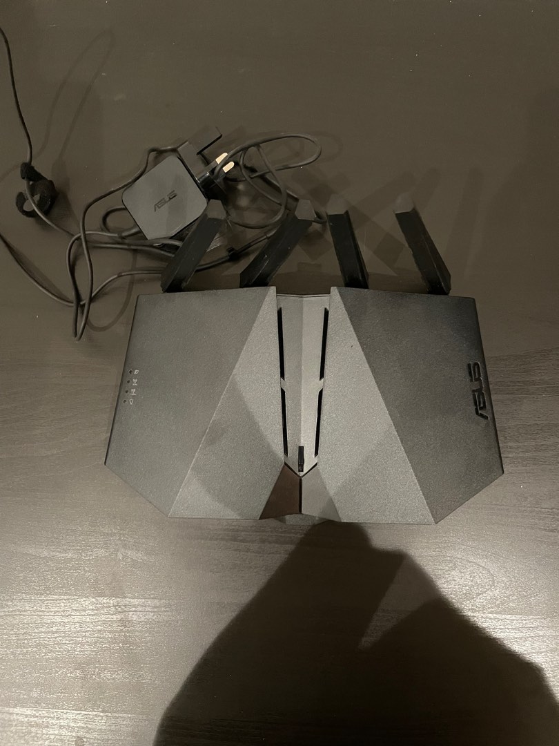 Asus Gaming Router Rgb Rt Ax U Computers Tech Parts Accessories Networking On Carousell
