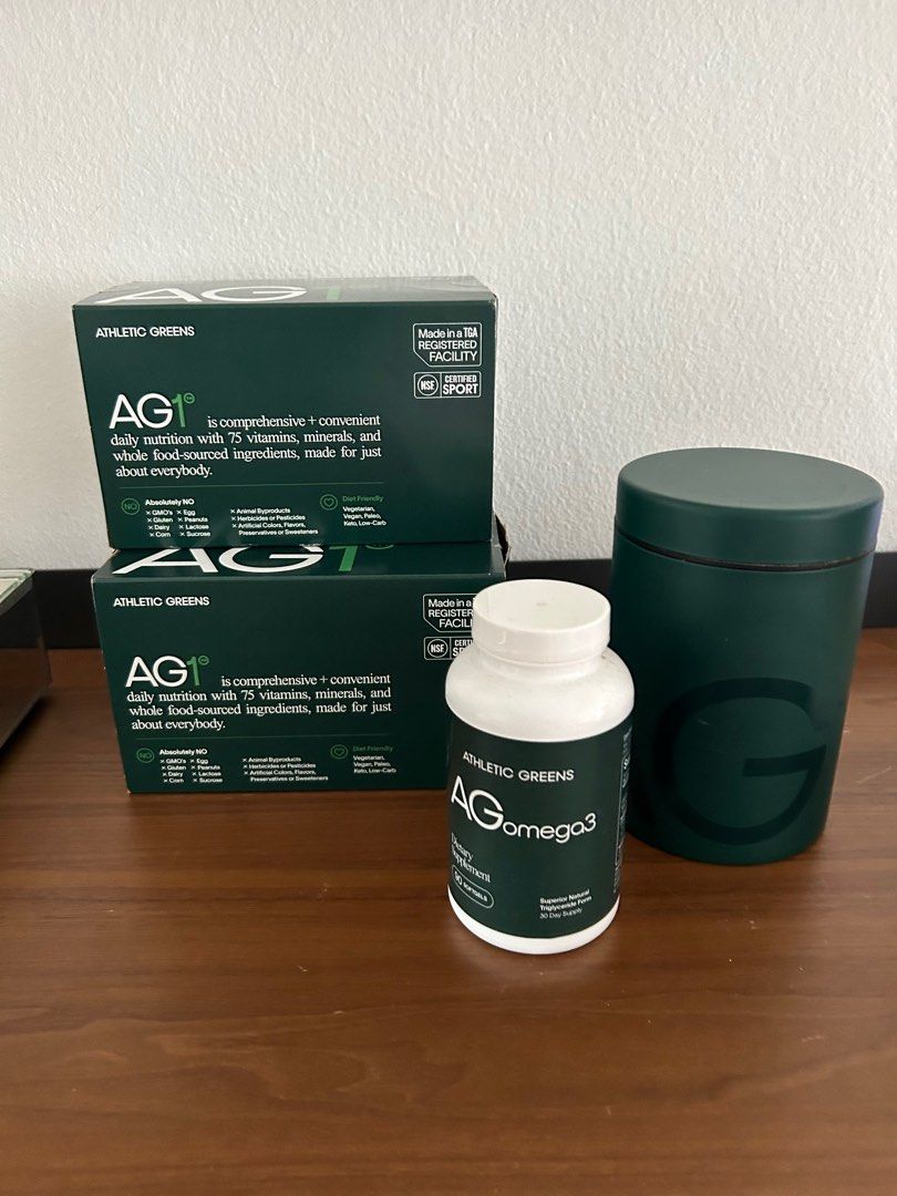 Athletic Greens AG1 Pouch And 28 Travel Packs, 57% OFF