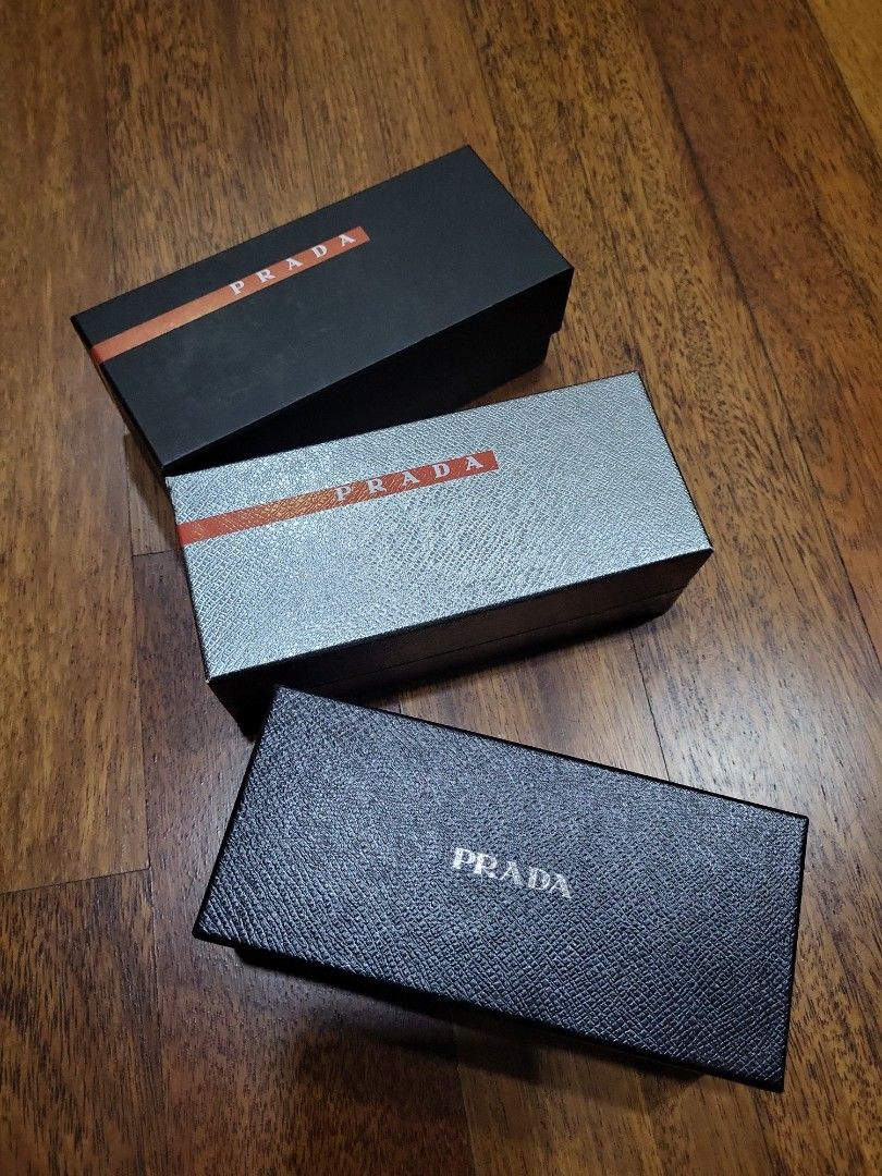Authentic prada box, Luxury, Accessories on Carousell