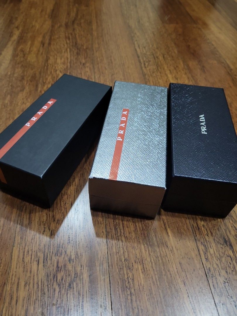 Authentic prada box, Luxury, Accessories on Carousell
