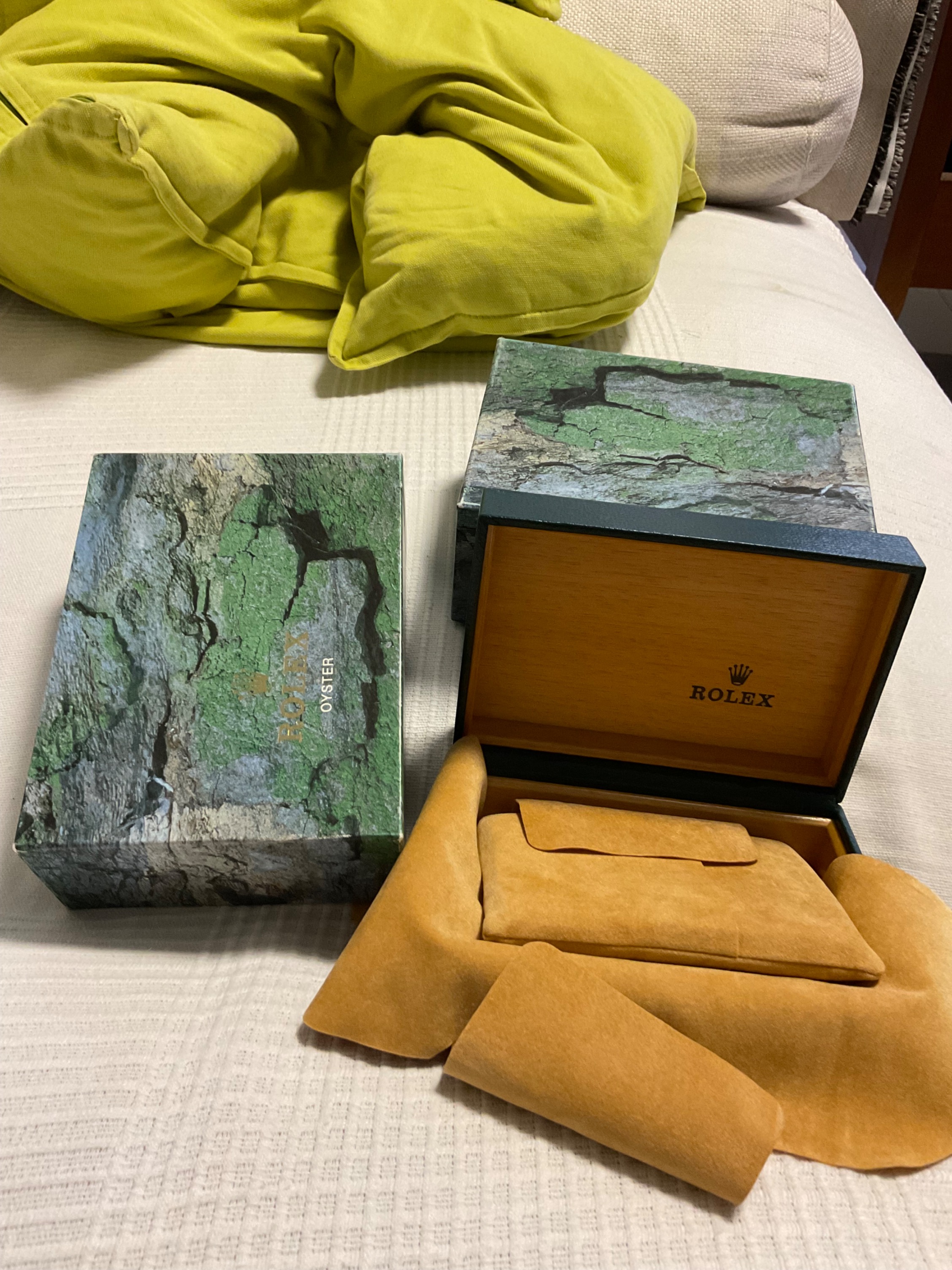 Authentic Vintage Rolex wooden Case and Box, Luxury, Watches on Carousell