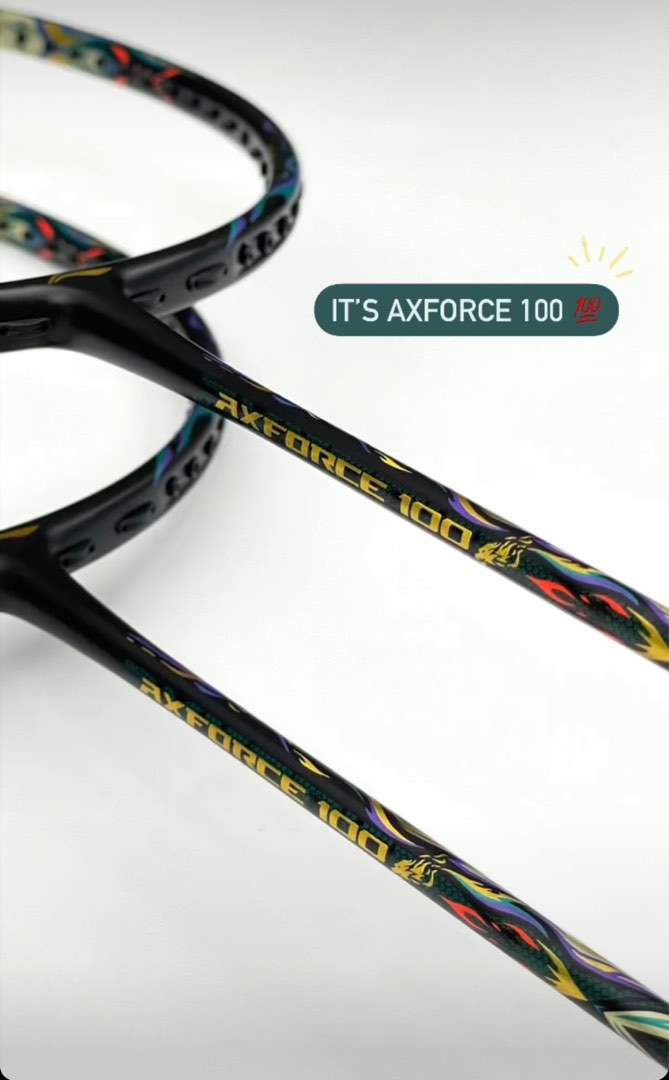 Axforce 100 LiNing, Sports Equipment, Sports & Games, Racket & Ball ...