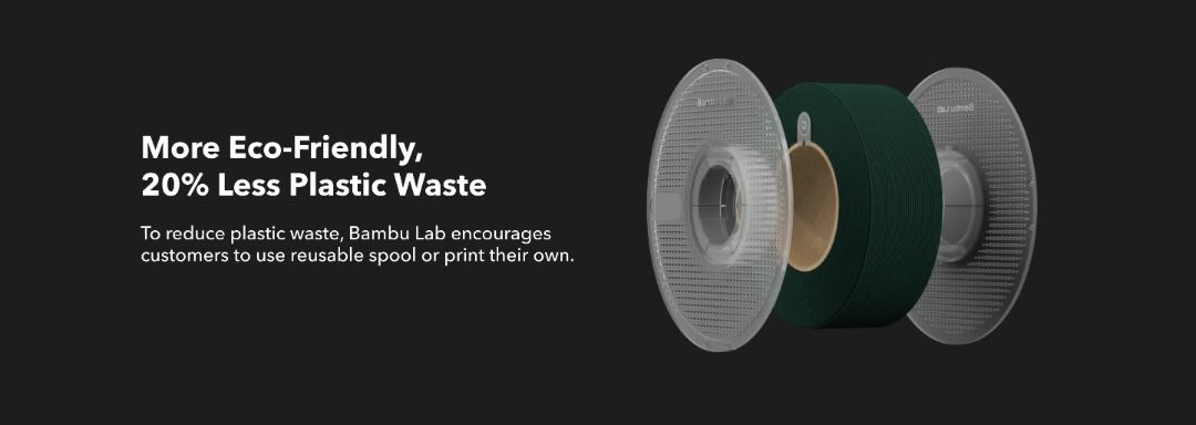 Bambu Lab PLA Basic RFID Filament with Spool Bambulab, Computers & Tech, Printers, Scanners ...