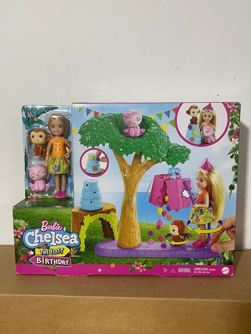 Barbie Chelsea the lost birthday party fun toy playset for kid baby ...