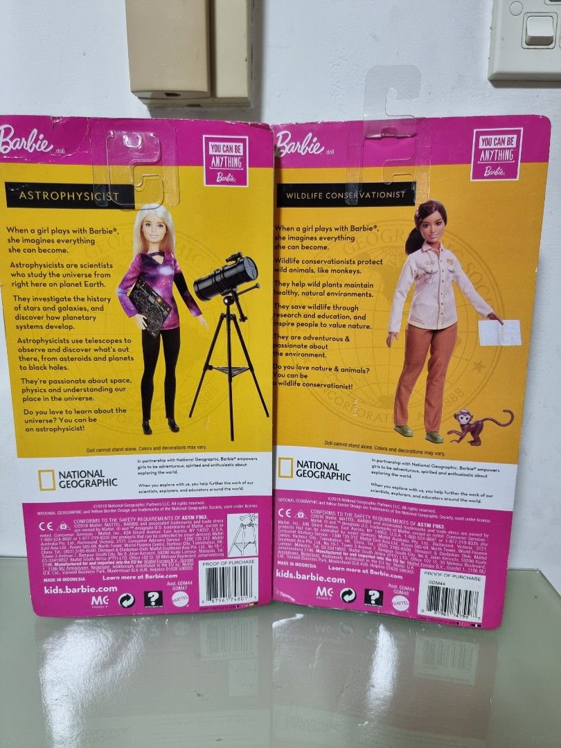 Barbie doll National Geographic series, Hobbies & Toys, Toys & Games on ...