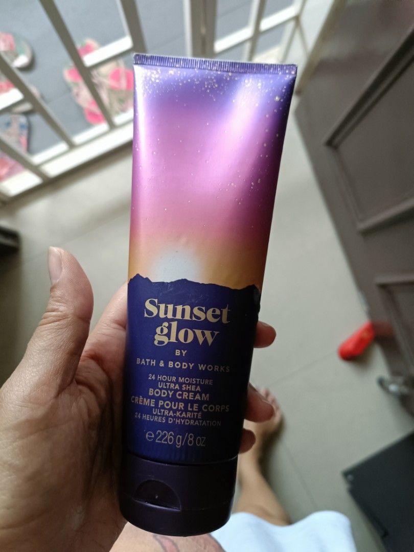 Bath & Body works sunset glow body cream, Beauty & Personal Care, Bath & Body, Body Care on ...