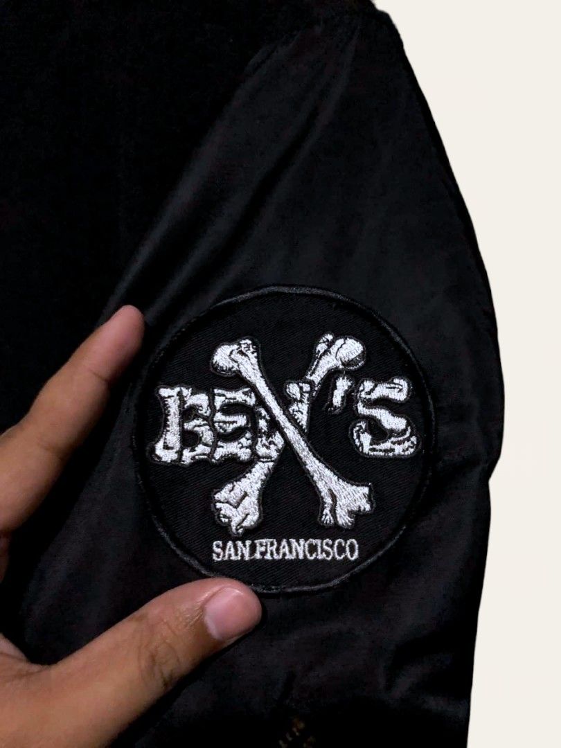 Ben Davis Wool Varsity Jacket on Carousell