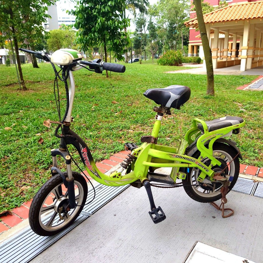 Blue Tag Tornado Step-through Frame Setup E-Bike PAB power assisted ...