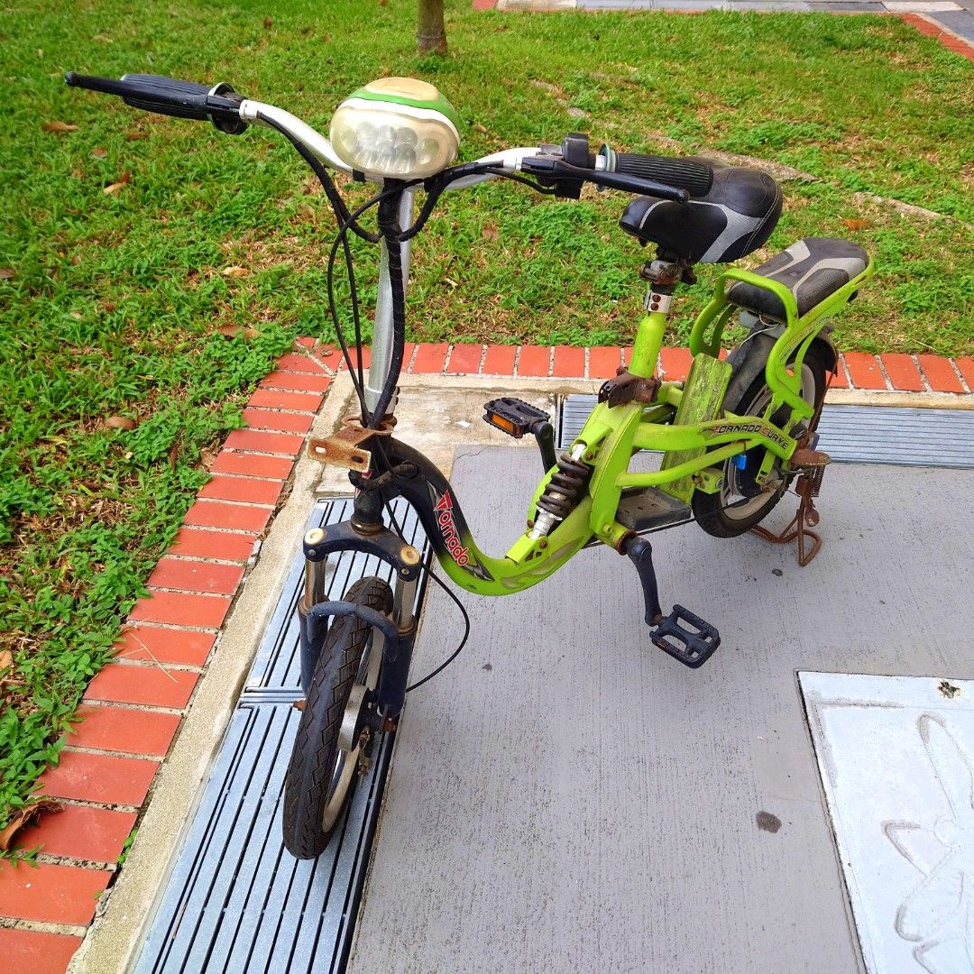 Blue Tag Tornado Step-through Frame Setup E-Bike PAB power assisted ...