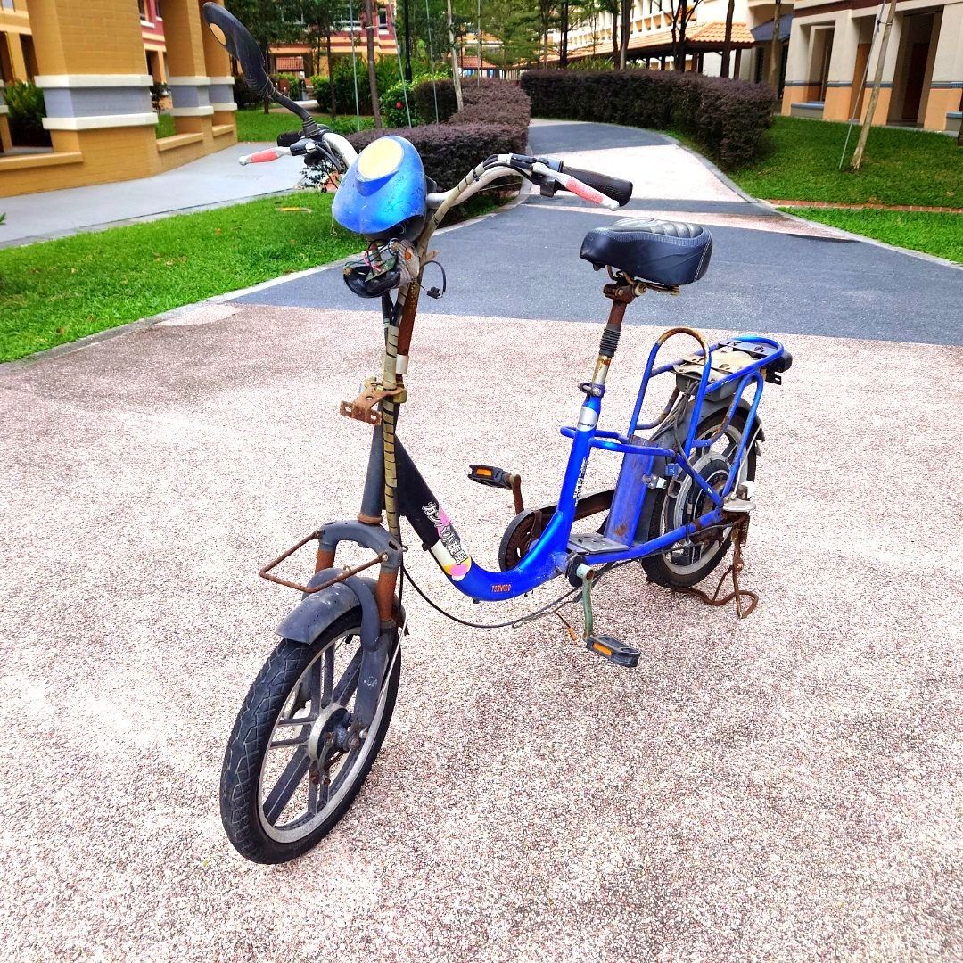 Blue Tag Tornado Step-through Frame Setup E-Bike PAB power assisted ...