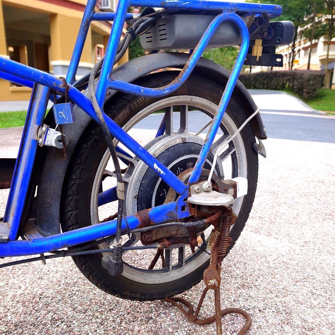 Blue Tag Tornado Step-through Frame Setup E-Bike PAB power assisted ...