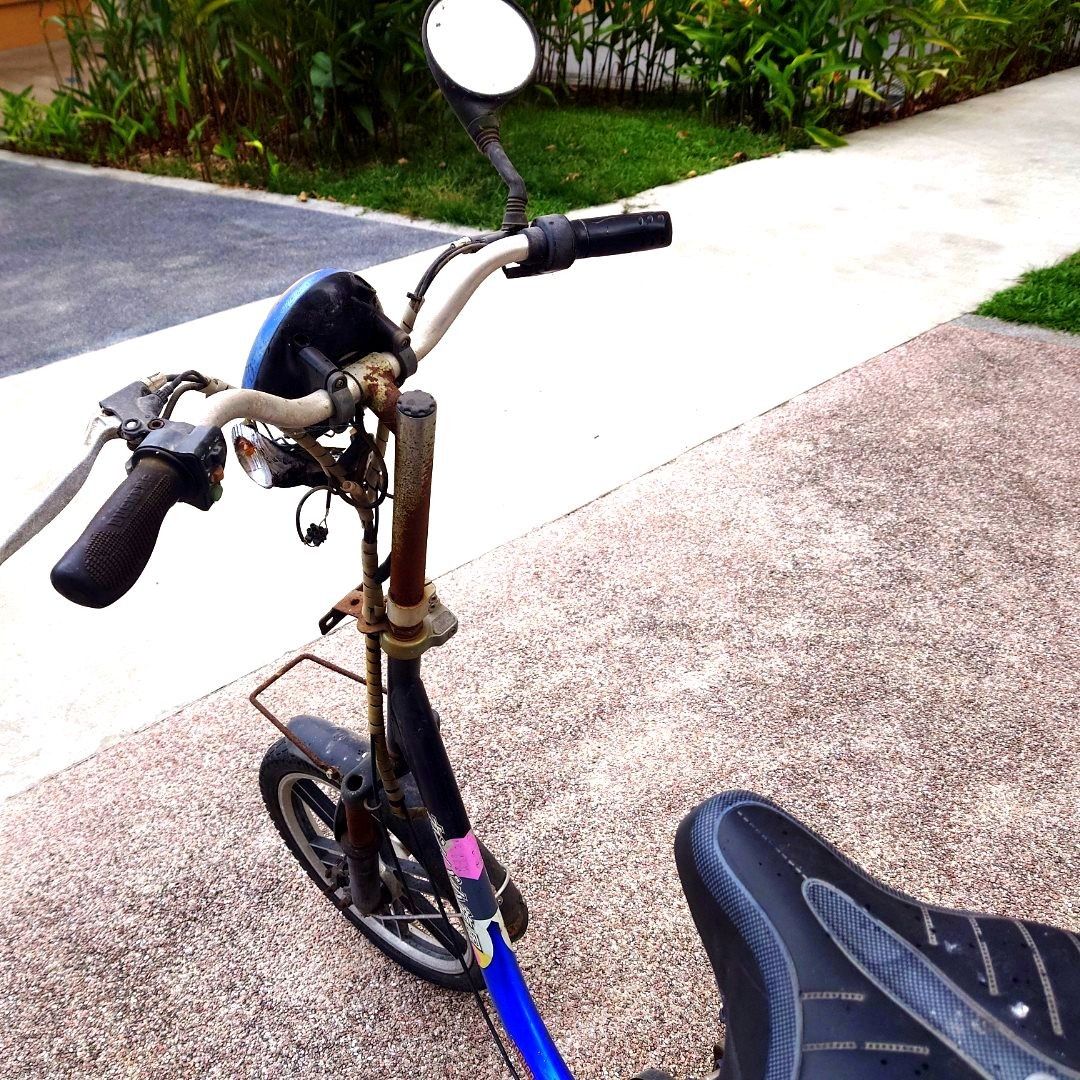 Blue Tag Tornado Step-through Frame Setup E-Bike PAB power assisted ...