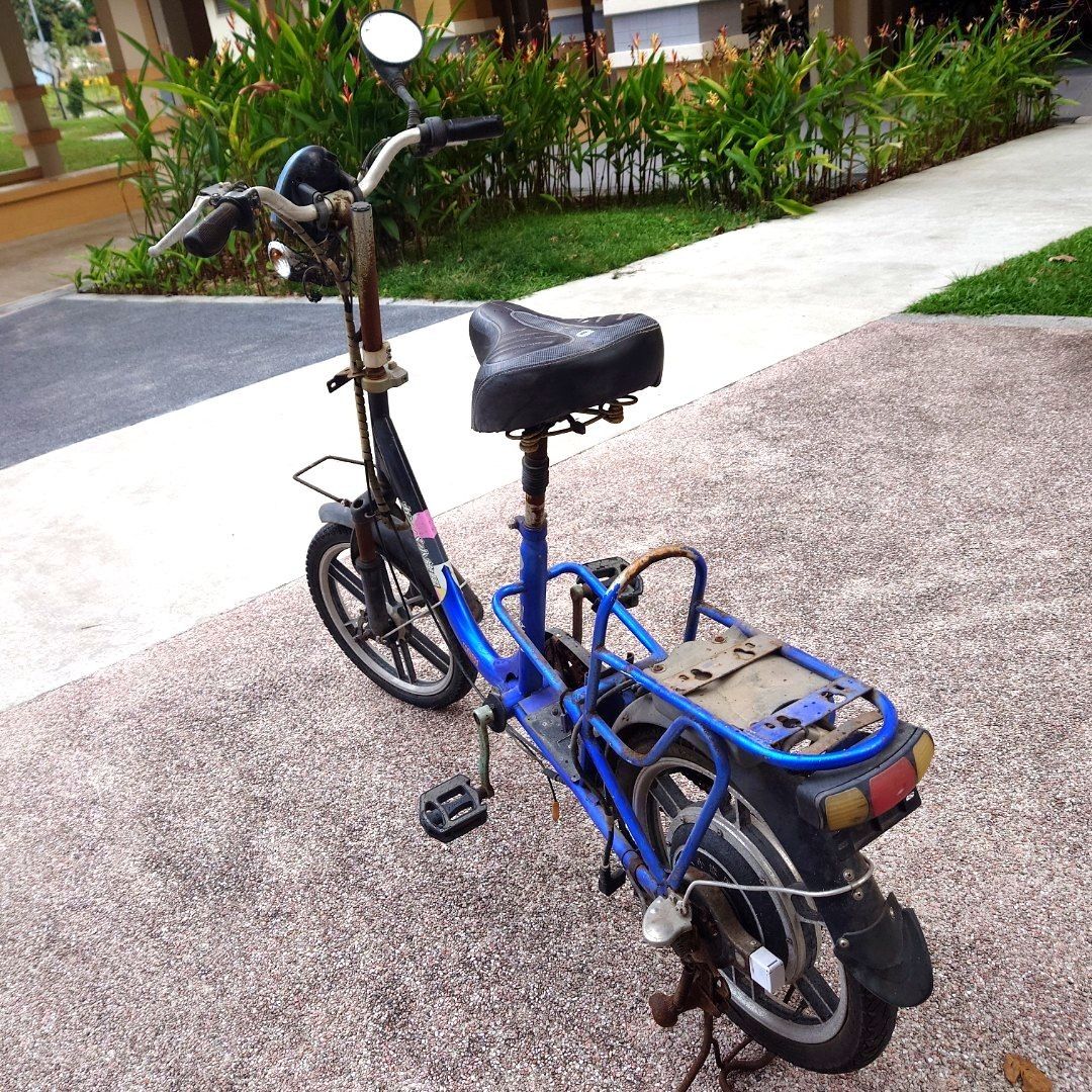 Blue Tag Tornado Step-through Frame Setup E-Bike PAB power assisted ...
