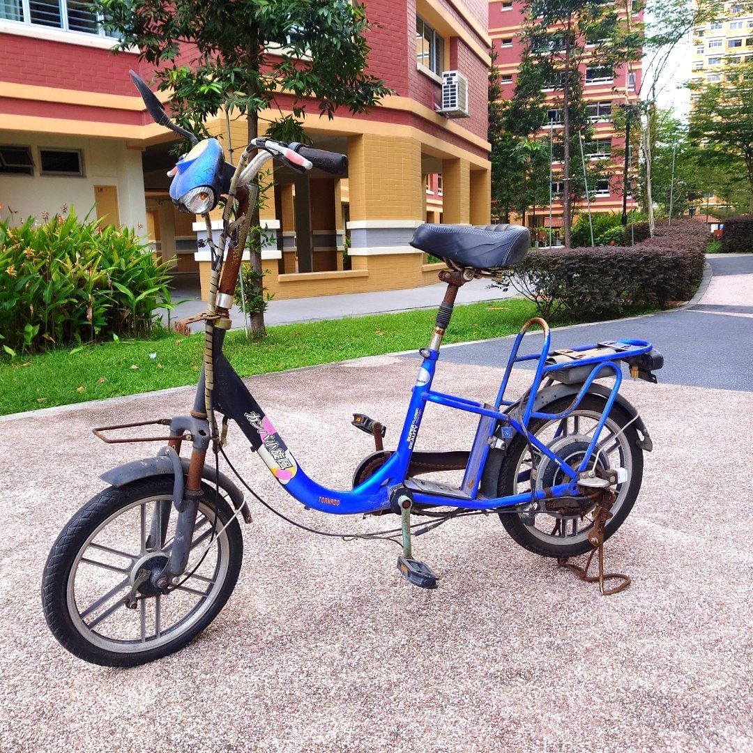 Blue Tag Tornado Step-through Frame Setup E-Bike PAB power assisted ...