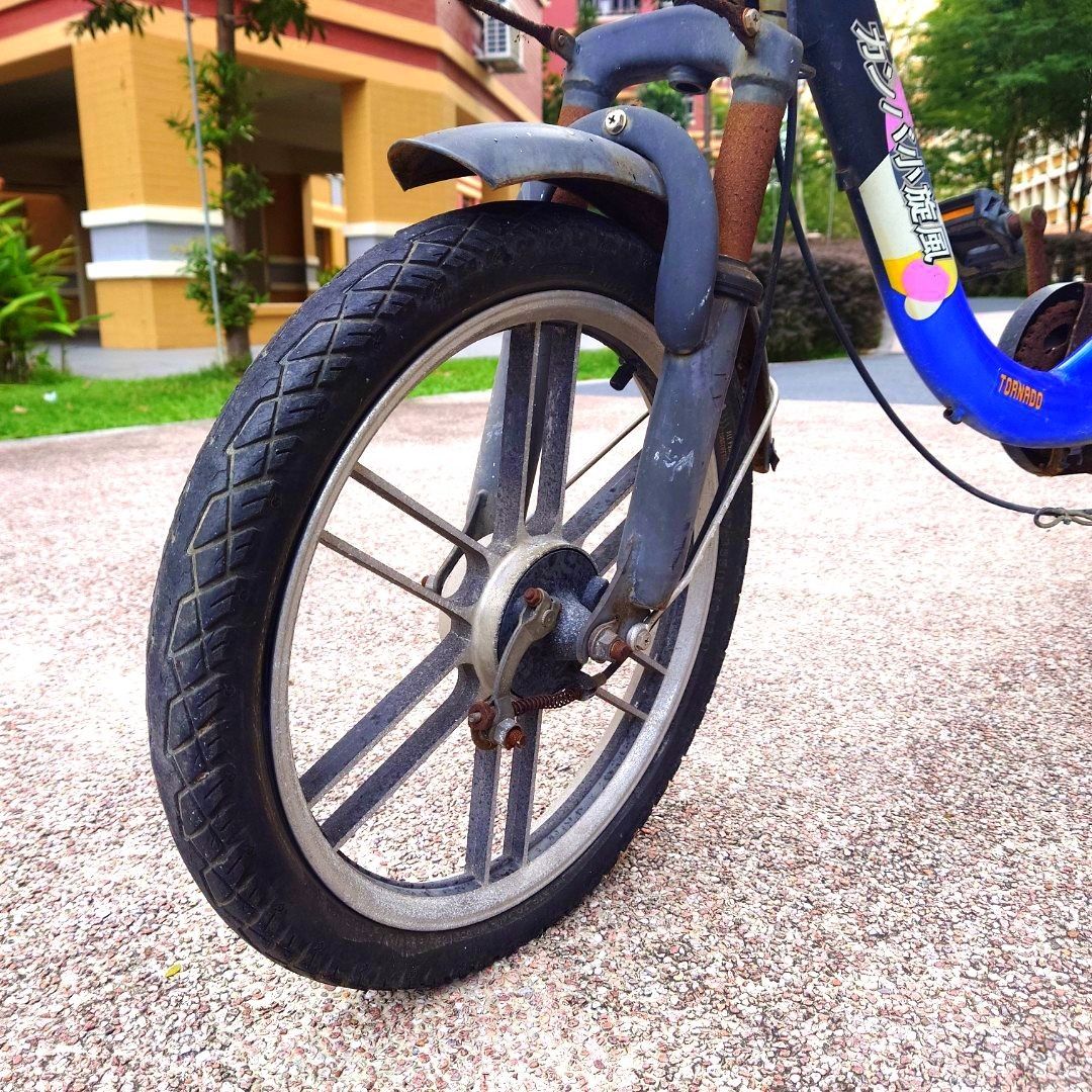 Blue Tag Tornado Step-through Frame Setup E-Bike PAB power assisted ...