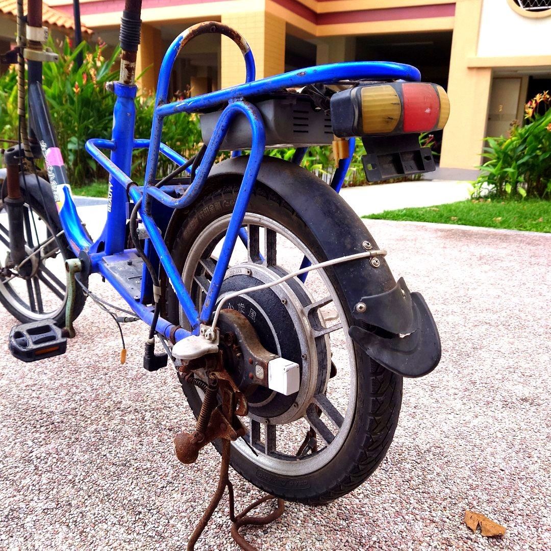 Blue Tag Tornado Step-through Frame Setup E-Bike PAB power assisted ...