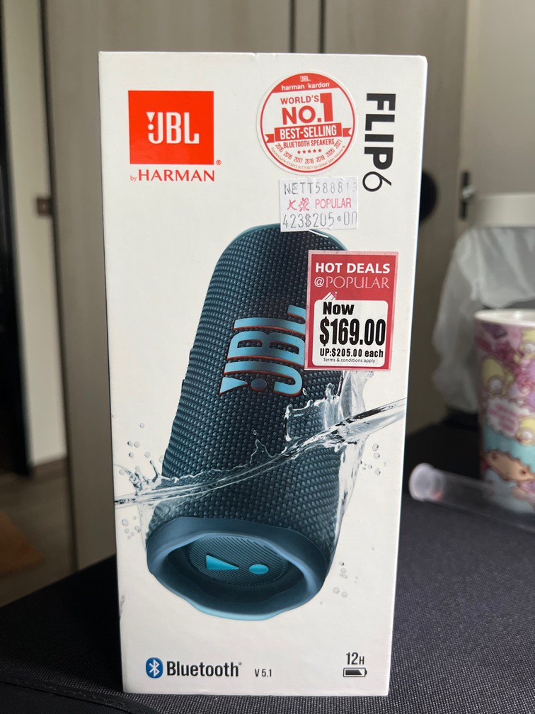 BNIB JBL FLIP 6, Audio, Soundbars, Speakers & Amplifiers on Carousell