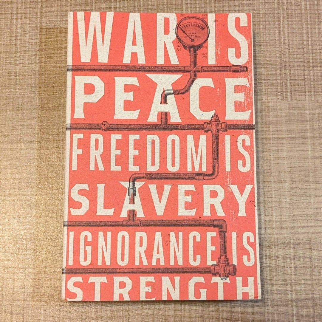 Book: 1984 Ninety Eighty-four by George Orwell with special cover ...