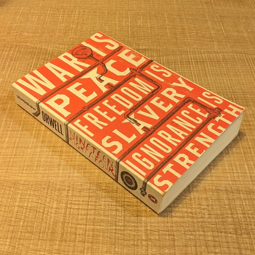 Book: 1984 Ninety Eighty-four by George Orwell with special cover ...