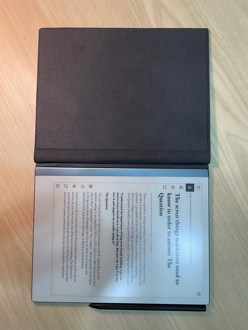 Book Folio Case for Remarkable 2 (OEM), Mobile Phones & Gadgets ...
