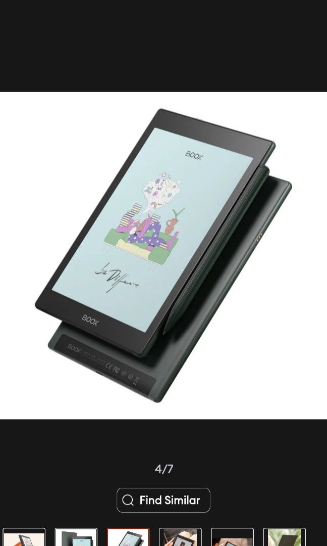 BOOX Nova Air C Color 7.8" Eink Reader eNote, Mobile Phones & Gadgets ...
