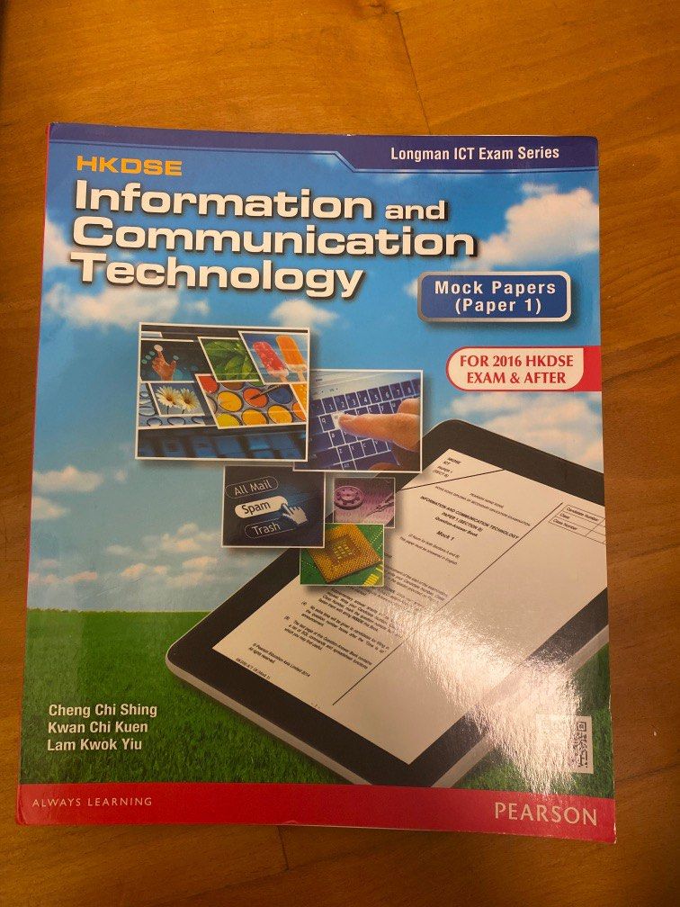 Brand new Ict Dse mock paper, 興趣及遊戲, 書本 & 文具, 教科書 - Carousell