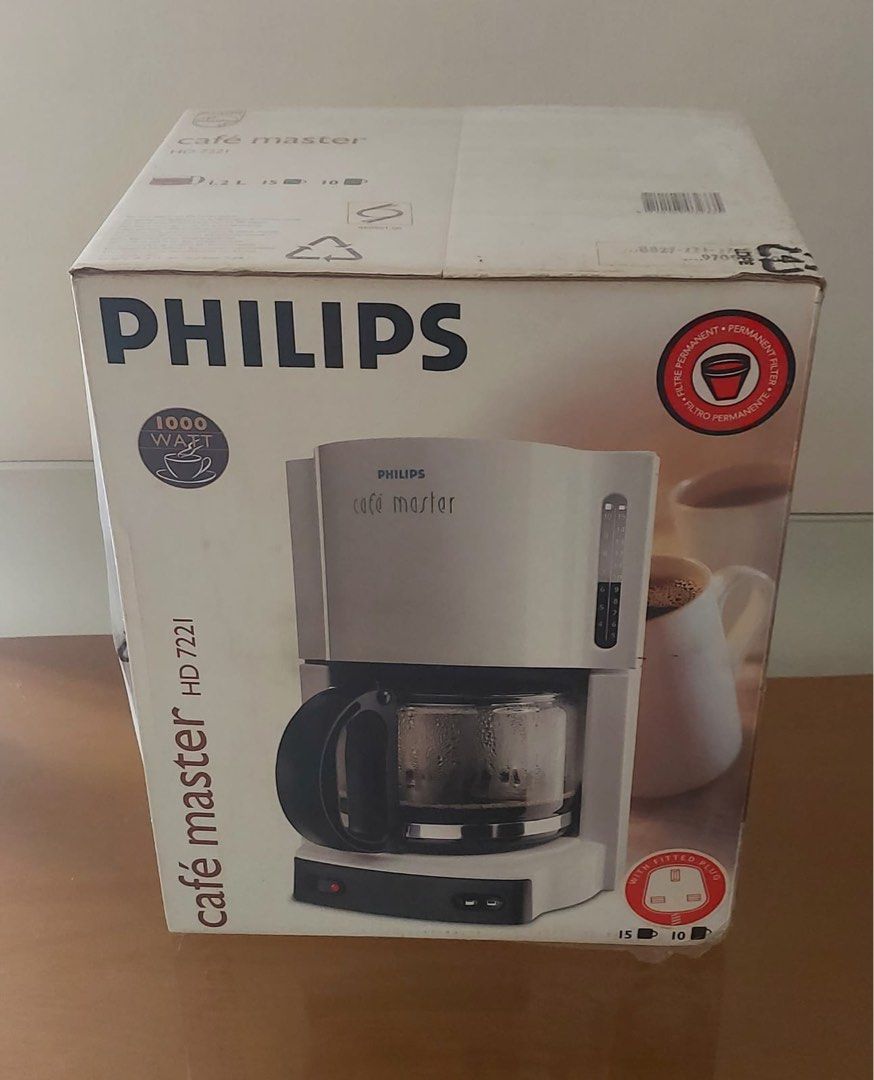 Brand New Philips Cafe Master HD7221, TV & Home Appliances, Kitchen ...