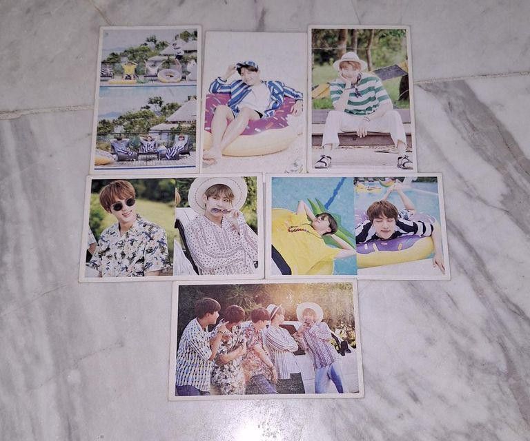 BTS Logo Cards / Postcards ( J-hope DNA era & Summer Photoshoot ...