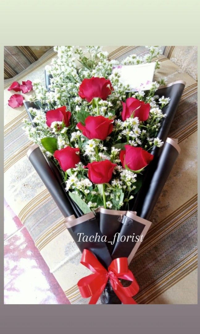 Buket bunga mawar asli dan segar cimahi bdg, Perkebunan di Carousell