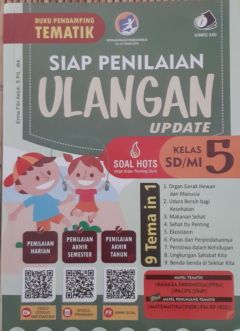 Buku SD kelas 5 (Siap Penilaian Ulangan-update), Buku & Alat Tulis ...