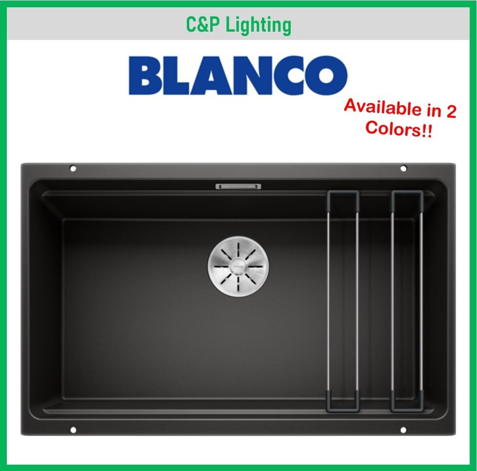 [Bundle Promo] Blanco Etagon 700-U Single Bowl Undermount Kitchen Sink ...